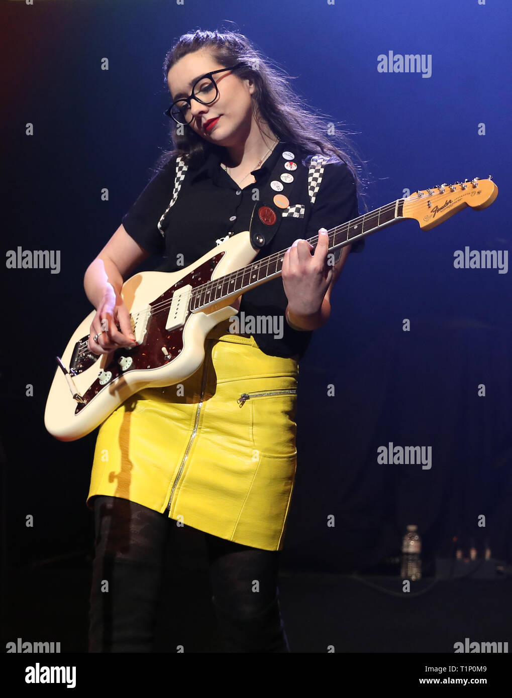 Zuzu performing during the Teenage Cancer Trust Concert, Royal Albert ...