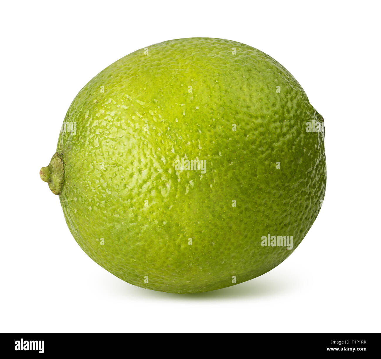 Fresh lime isolated on white background Stock Photo - Alamy