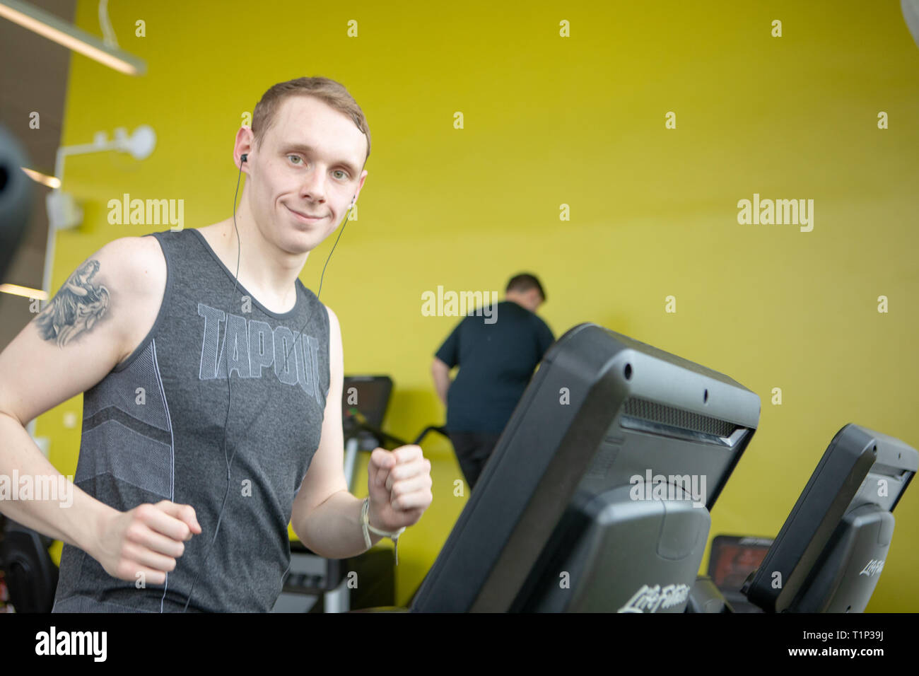 White Man Runs Him High Resolution Stock Photography and Images - Alamy