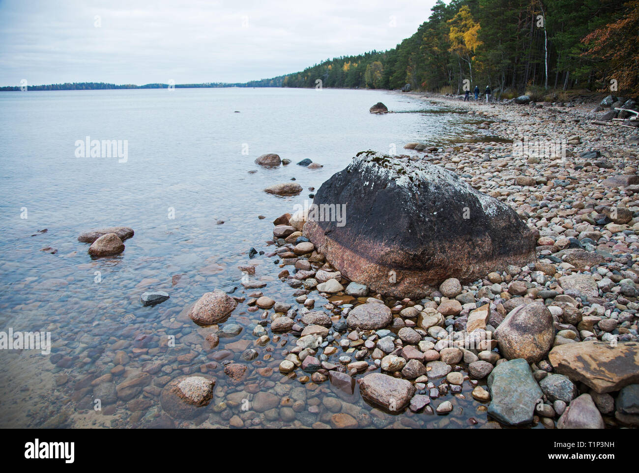 low water level in a lake Stock Photo - Alamy