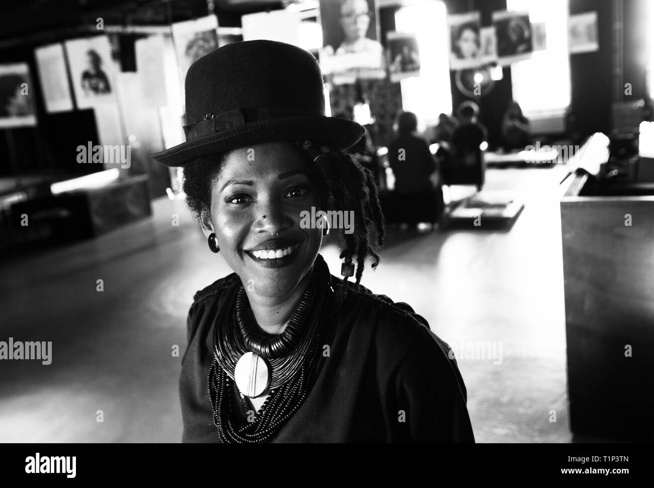 Poema Jones, artist from Amsterdam Stock Photo - Alamy