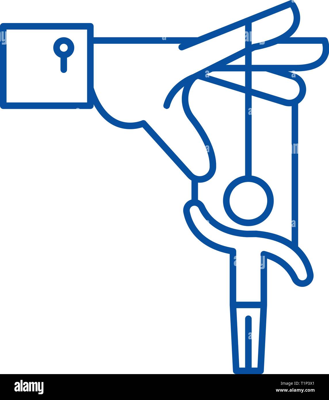 Human resource management line icon concept. Human resource management ... Human resource management line icon concept. Human resource management ...