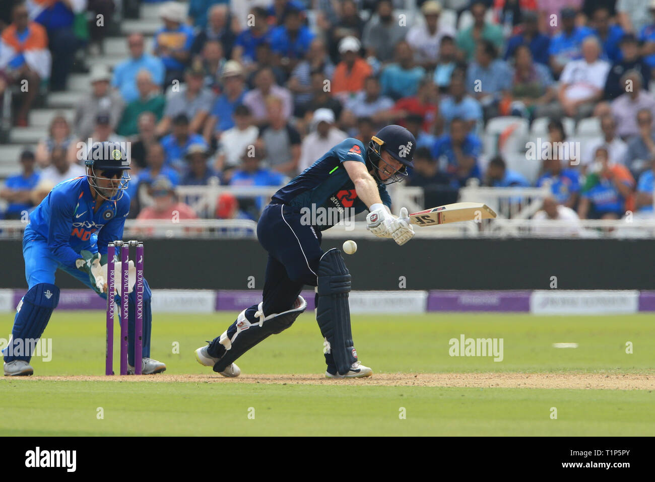 12th July 2018 , Trent Bridge, Nottingham, England; 1st ODI, Royal ...
