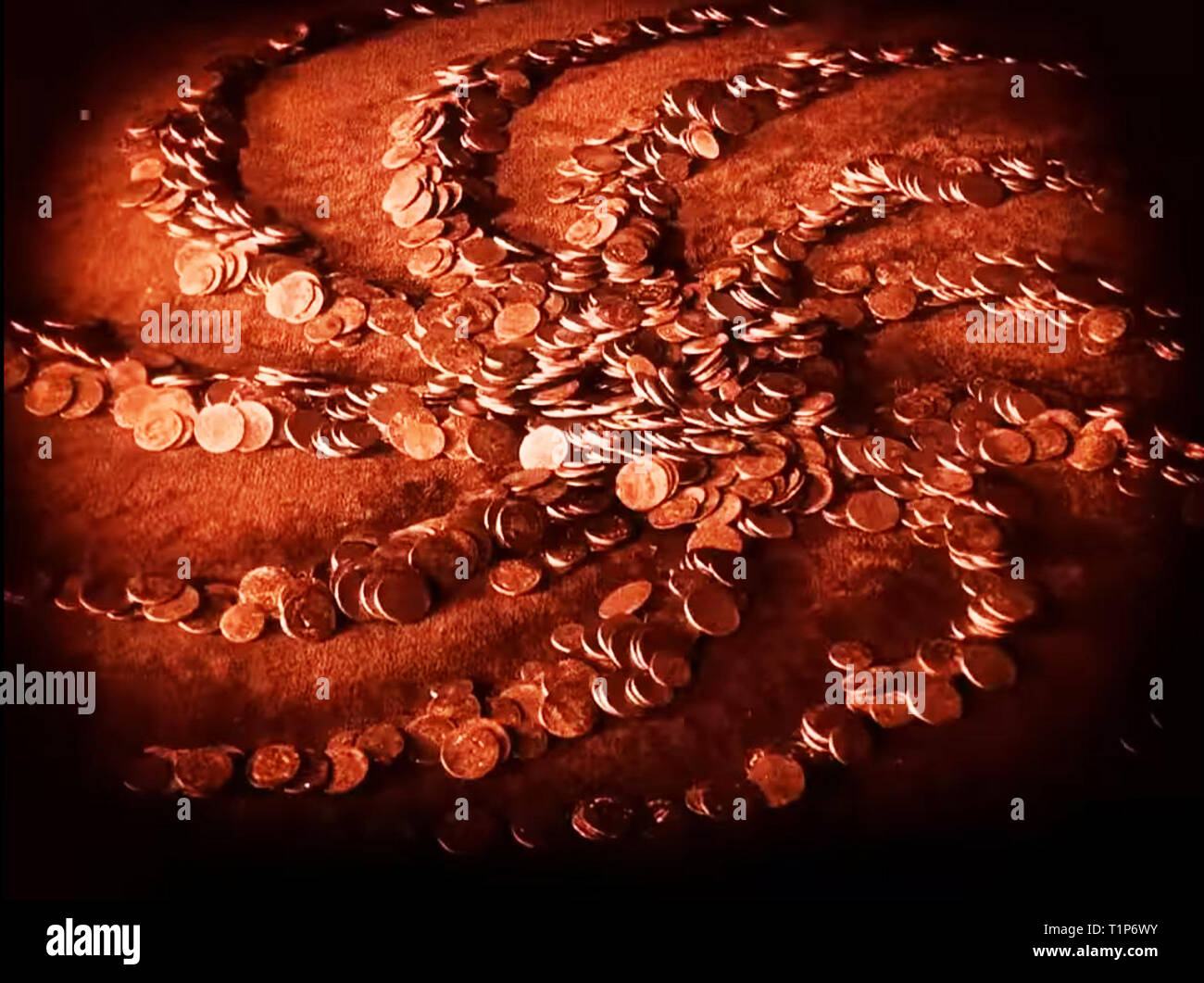 Its raining coins Stock Photo - Alamy