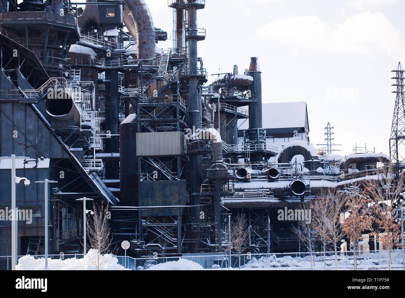 Abandoned steel plant Old Bethlehem Steel Plant in Bethlehem ...