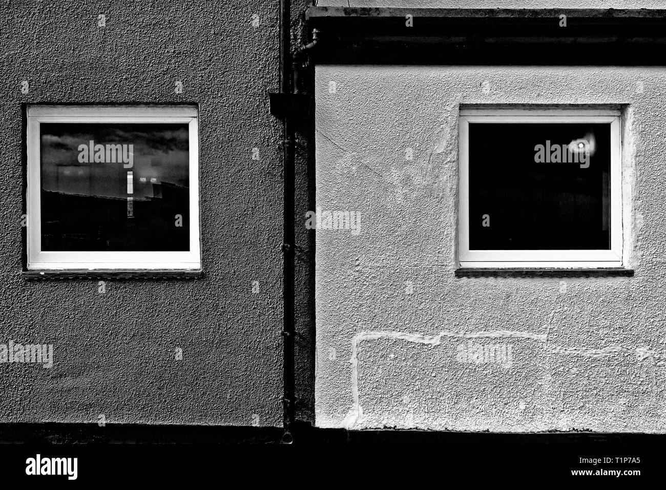 Stippled walls Black and White Stock Photos & Images - Alamy