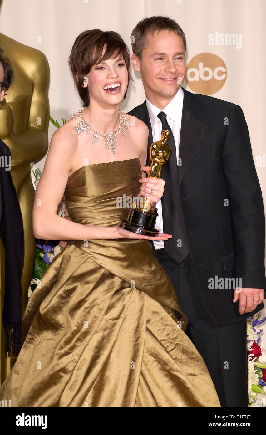 Chad Lowe And Hilary Swank