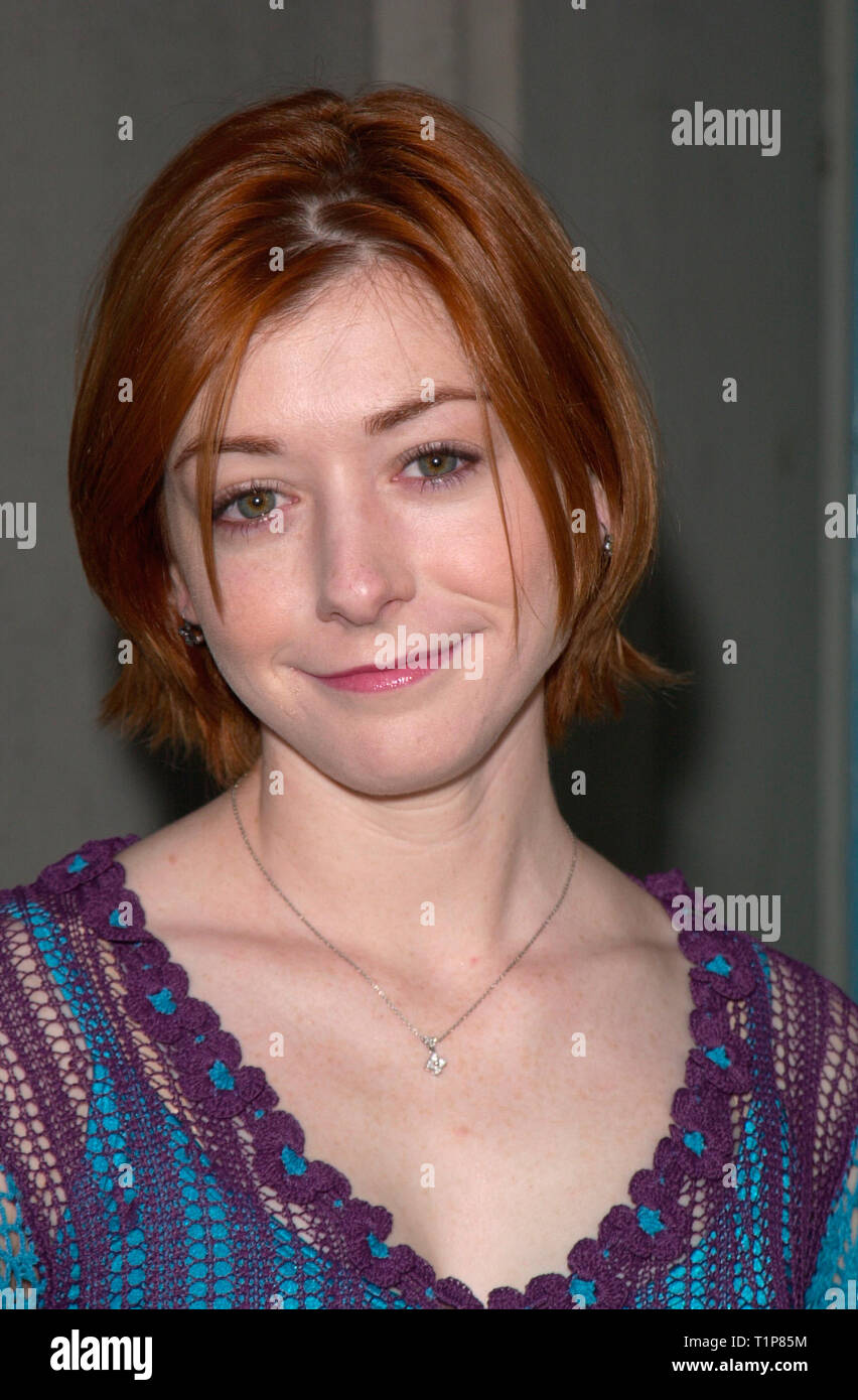 LOS ANGELES, CA. July 15, 2000: Acttress Alyson Hannigan at the 6th ...
