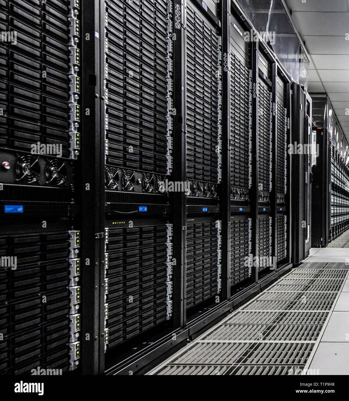 Computing Center Stock Photo - Alamy