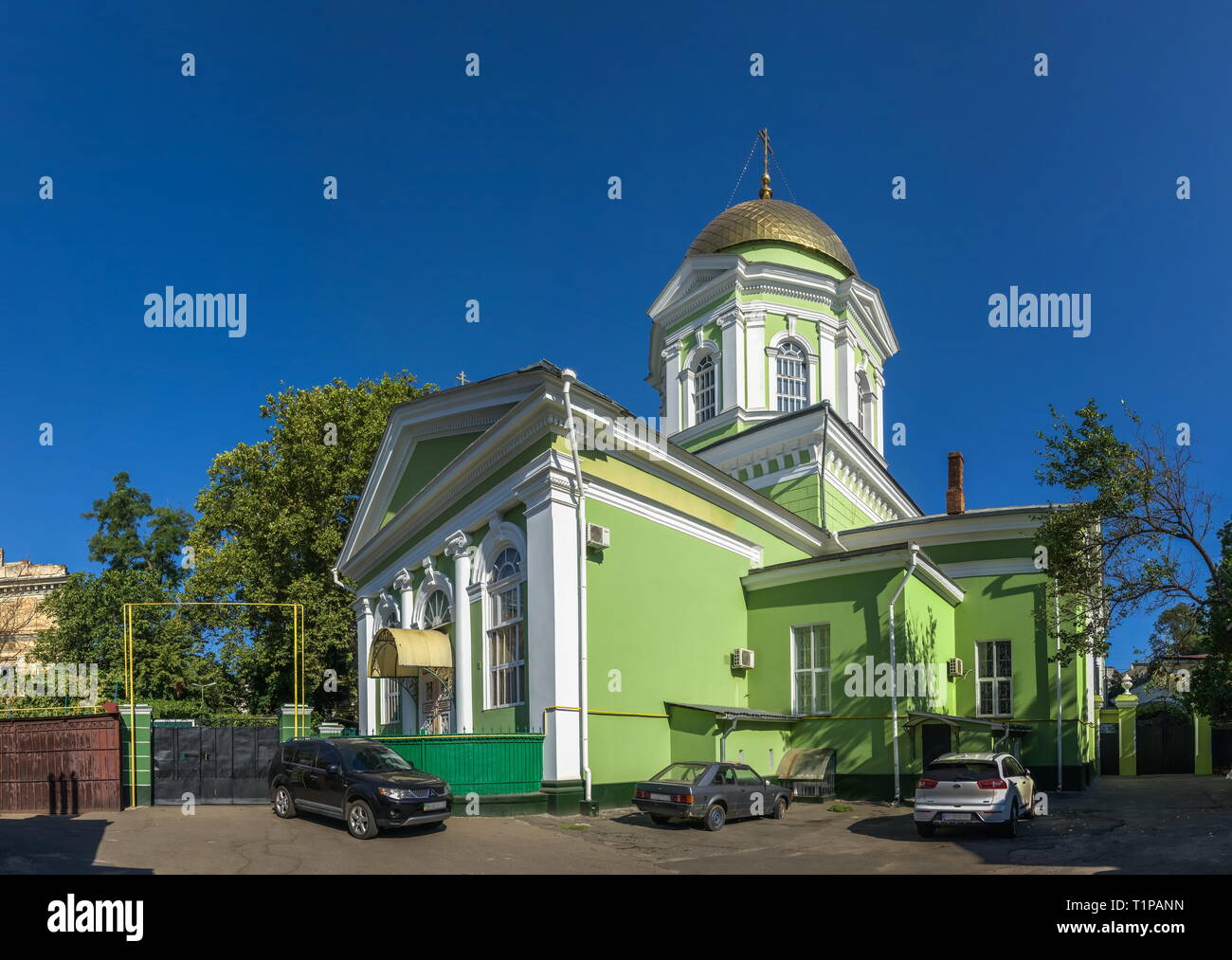 Holy Trinity Cathedral in Odessa Stock Photo - Alamy