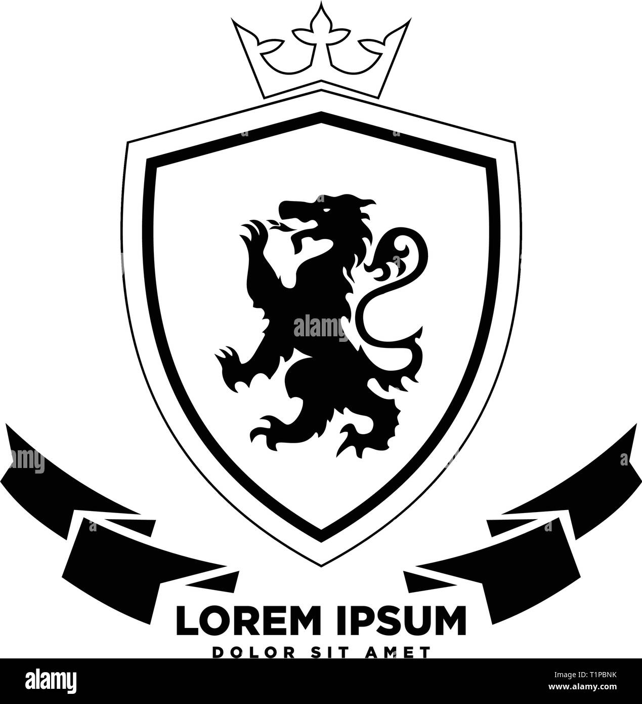 Logo with card Black and White Stock Photos & Images - Alamy