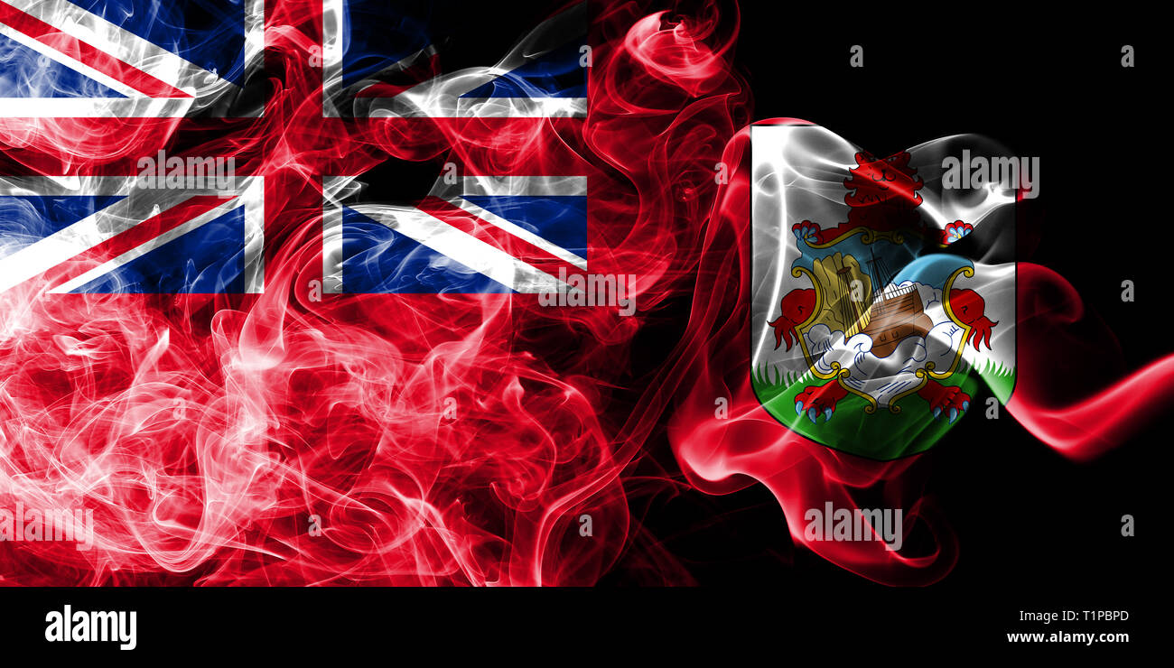 Bermuda smoke flag, British Overseas Territories, Britain dependent ...
