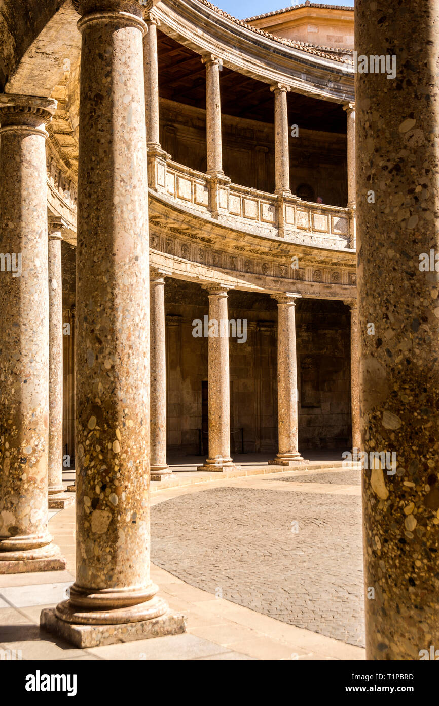 One of several royal palaces in the Alhambra Royal Palace and Fort ...
