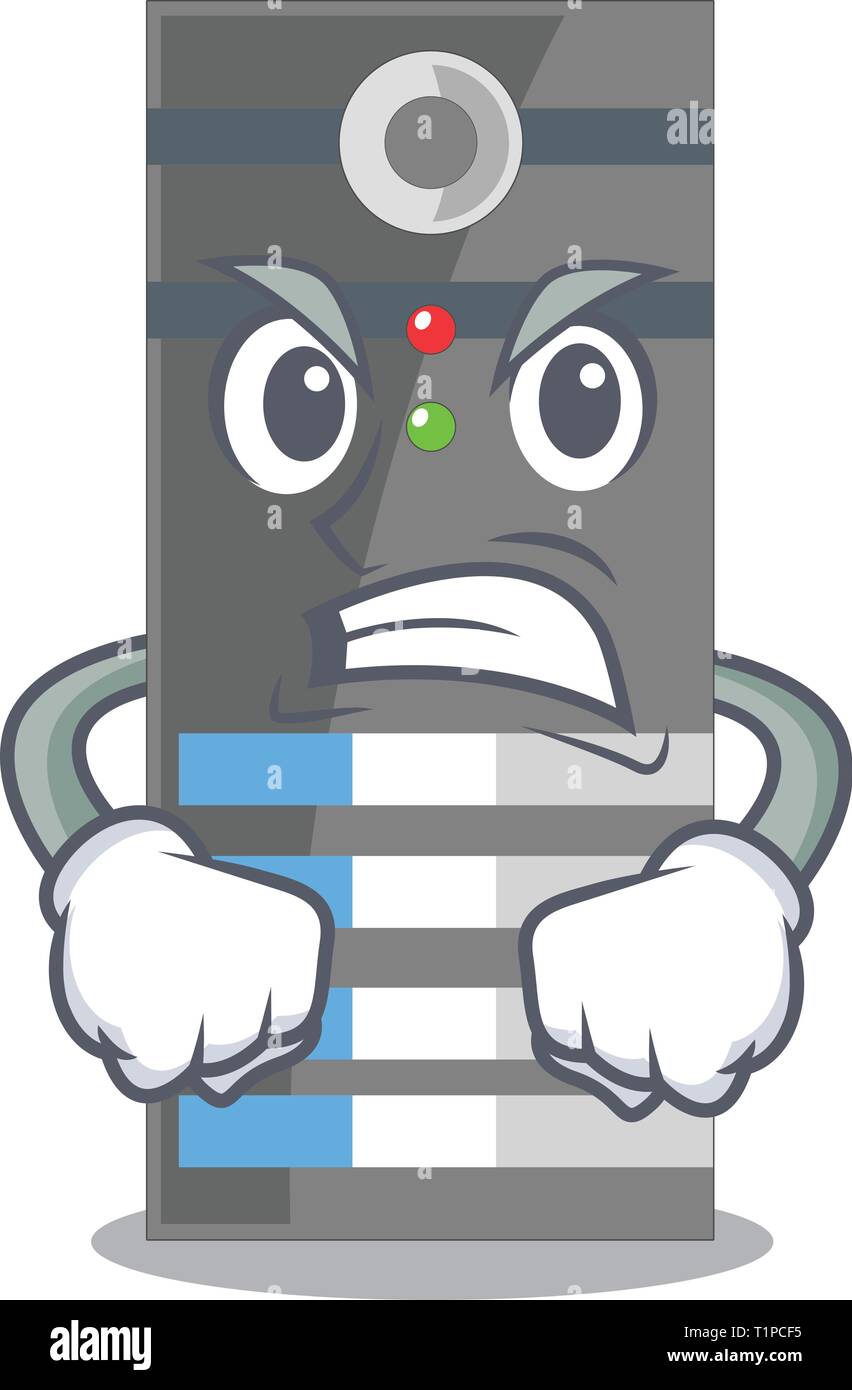 It server room angry Stock Vector Images - Alamy