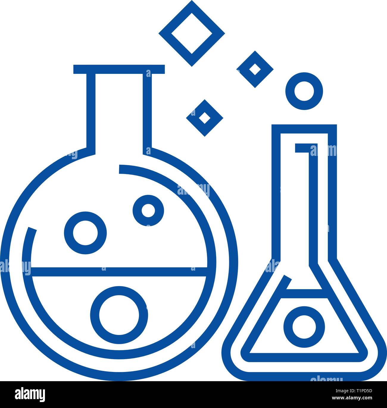 Chemistry lab,experiments line icon concept. Chemistry lab,experiments ... Chemistry lab,experiments line icon concept. Chemistry lab,experiments ...