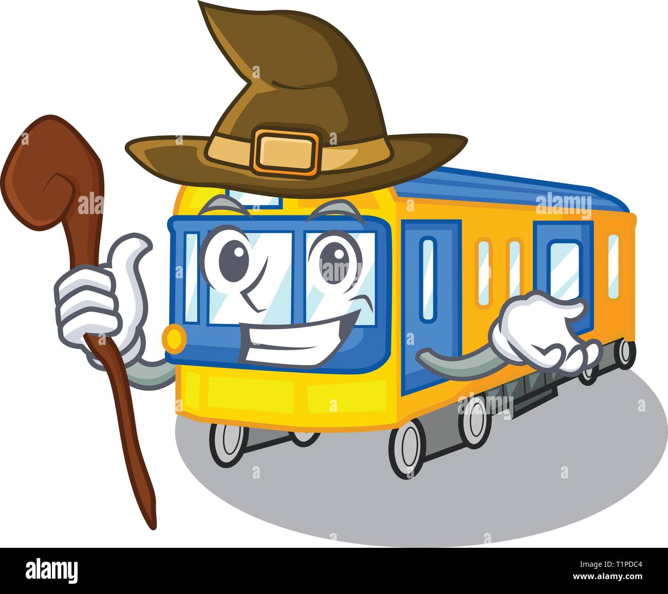 Magic kingdom train station Stock Vector Images - Alamy