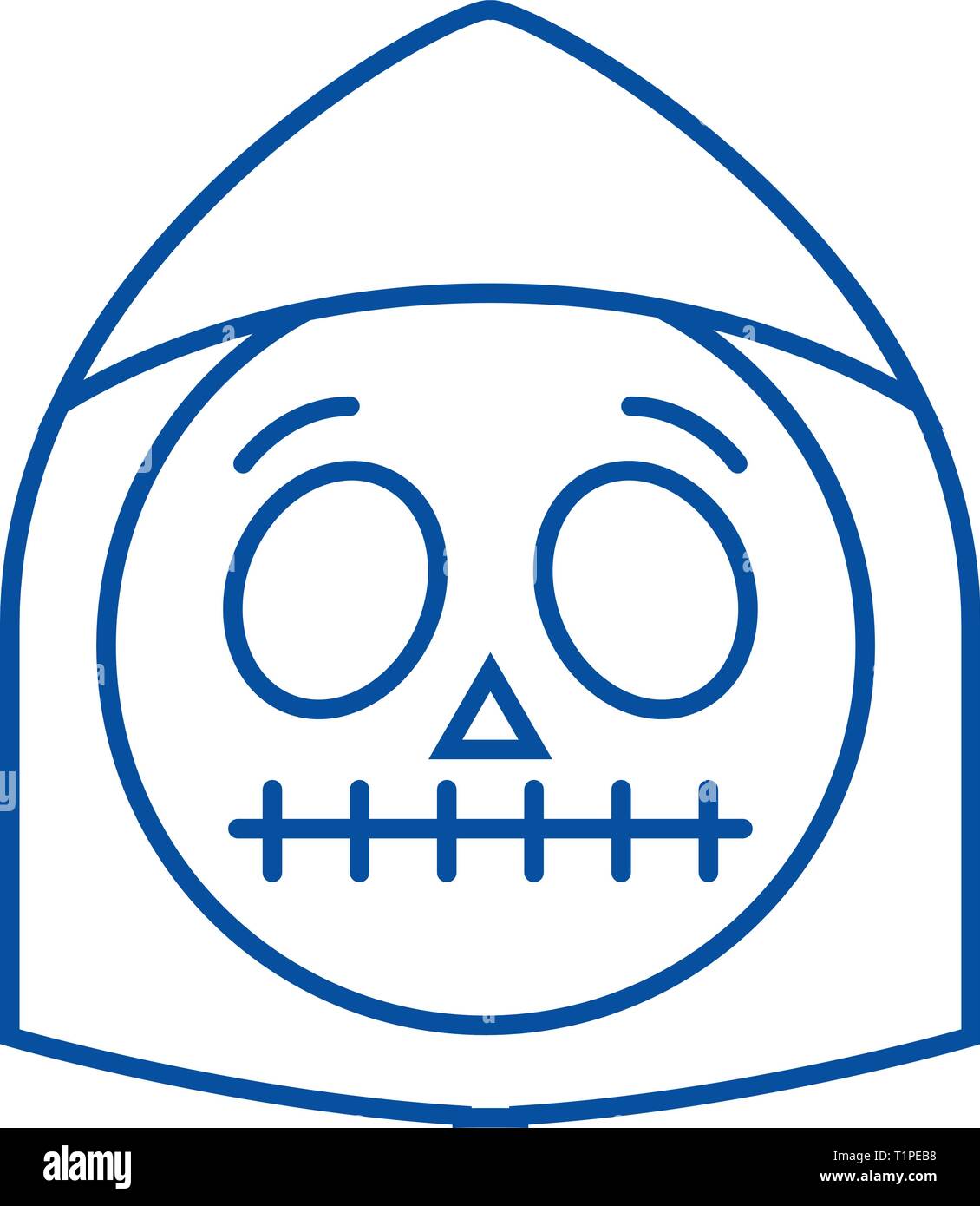 Dead emoticon funny icon hi-res stock photography and images - Alamy