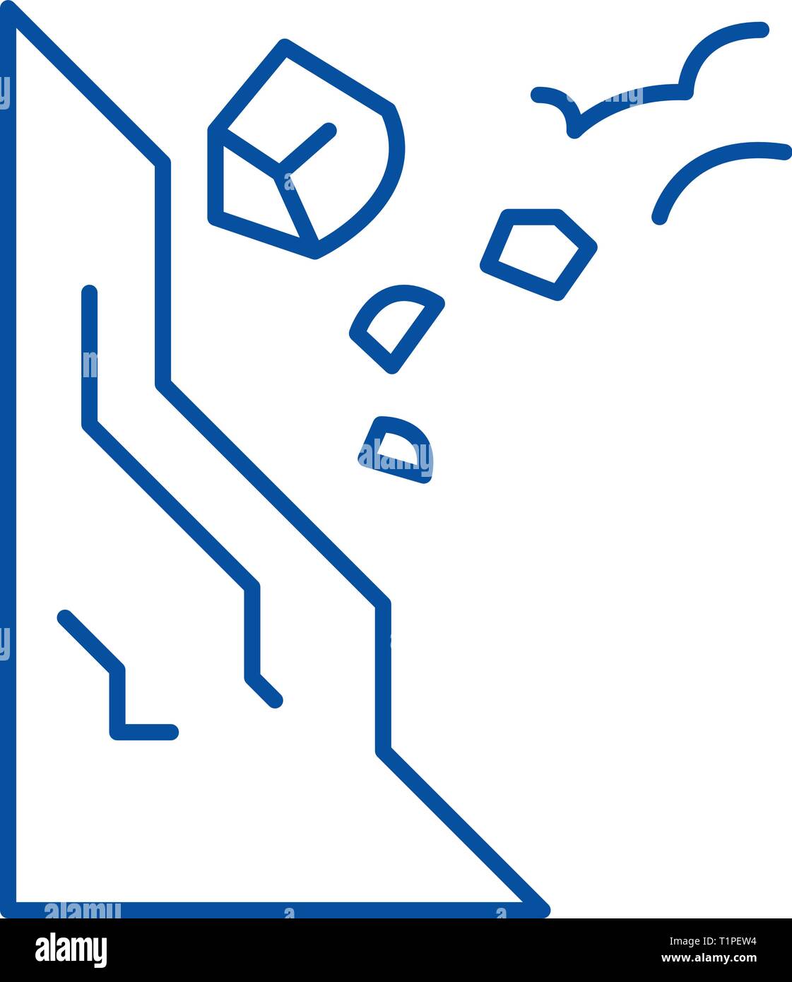 Rapid erosion Stock Vector Images - Alamy