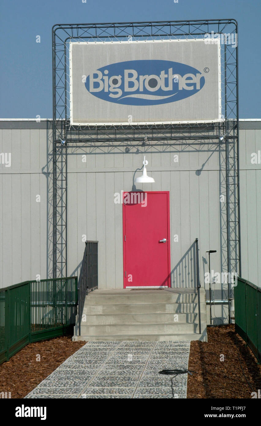 LOS ANGELES, CA. September 29, 2000: The entrance/exit door of the USA ...