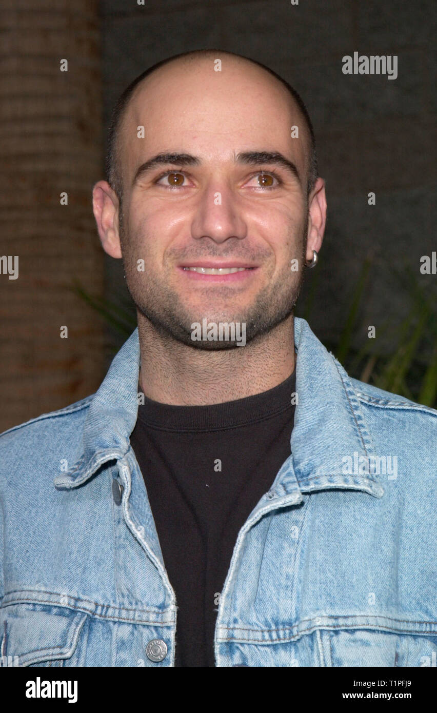 LAS VEGAS, NV. December 05, 2000: Tennis star Andre Agassi at the ...