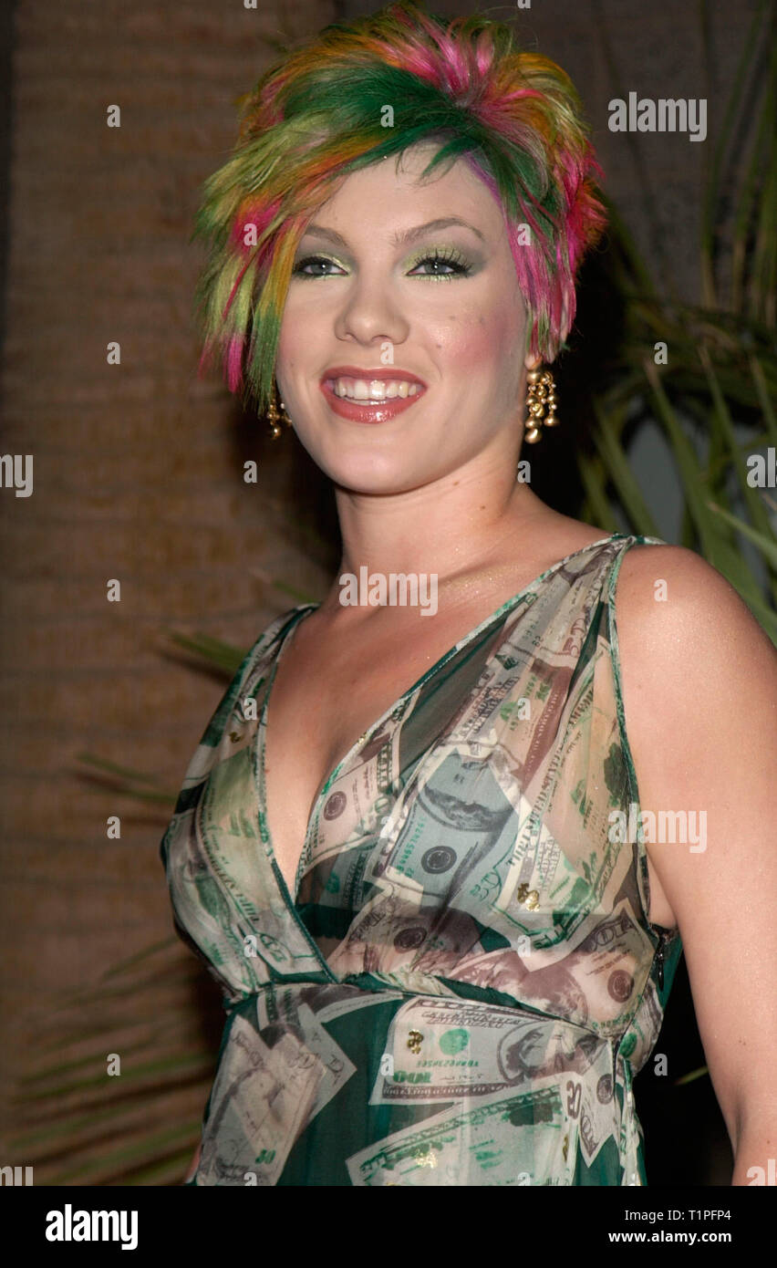 LAS VEGAS, NV. December 05, 2000: Pop star PINK at the Billboard Music ...