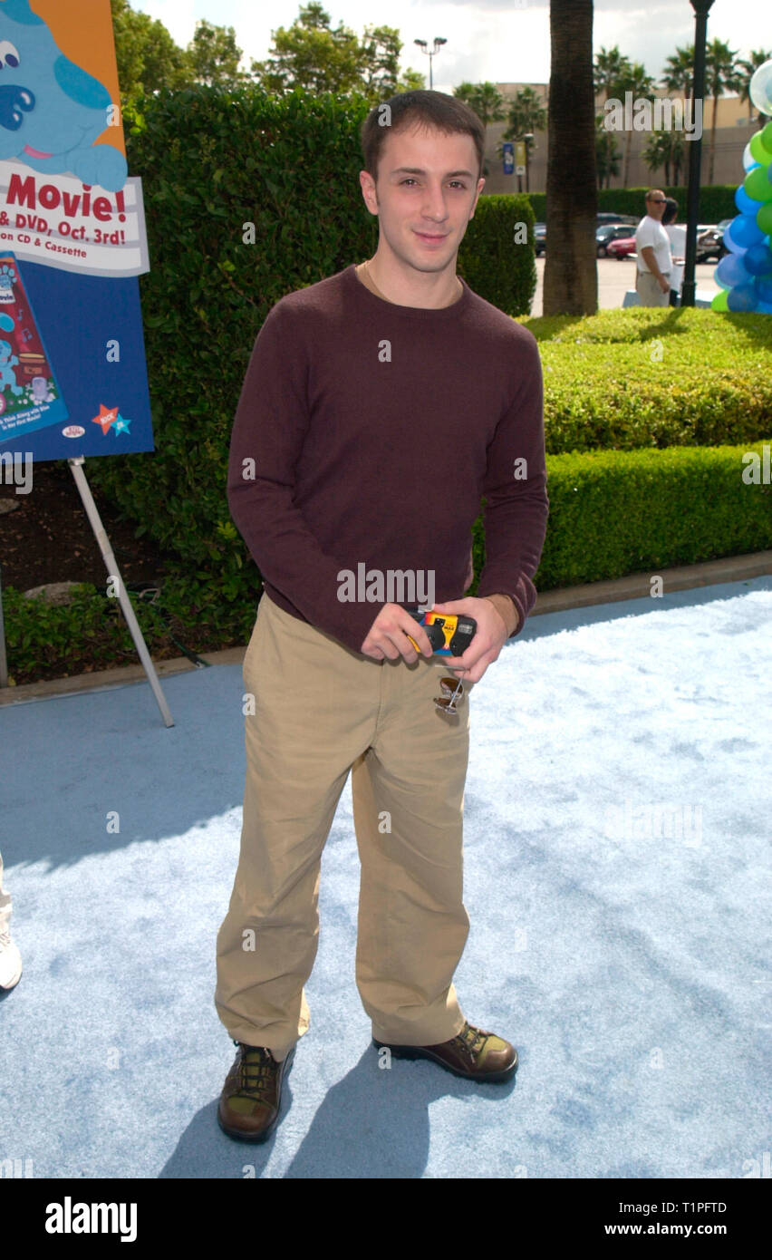 LOS ANGELES, CA. September 23, 2000: Actor Steve Burns at the world ...