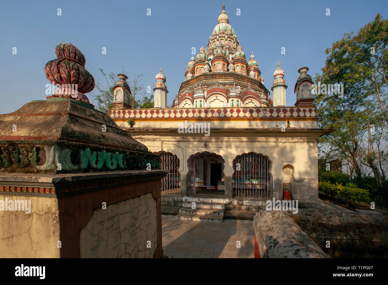 7-03-2007-Heritage Vishnu Temple at Parvati .PUNE Maharashtra INDIA ...