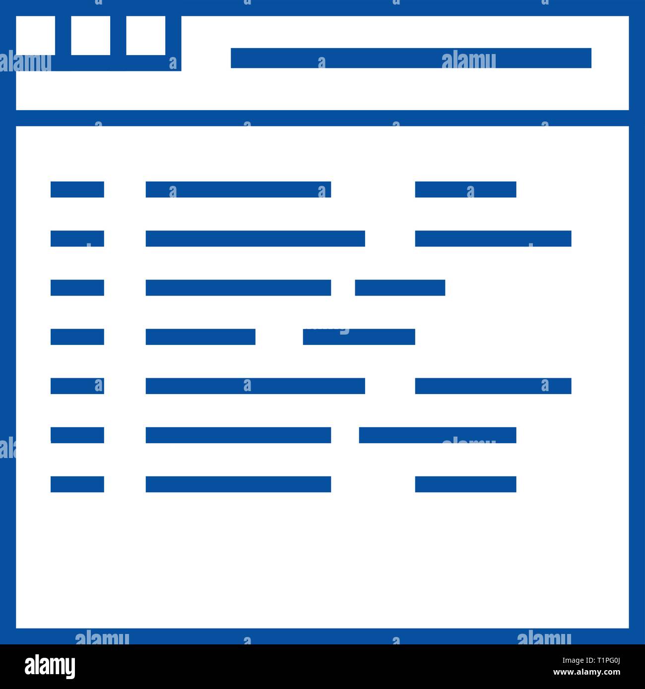 Programmingcoding Line Icon Concept Programmingcoding Flat Vector Symbol Sign Outline