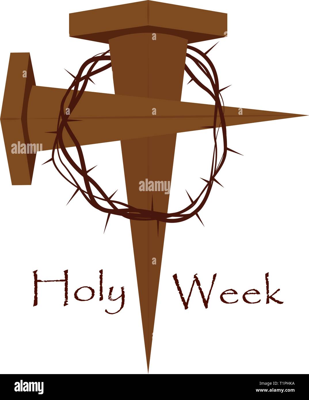 Holy week background Stock Vector Image & Art - Alamy