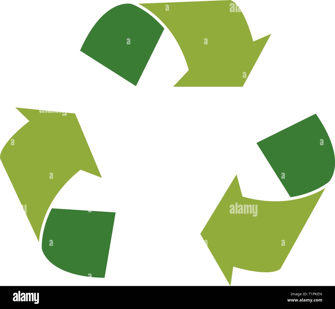 Recycle environment label Stock Vector Image & Art - Alamy