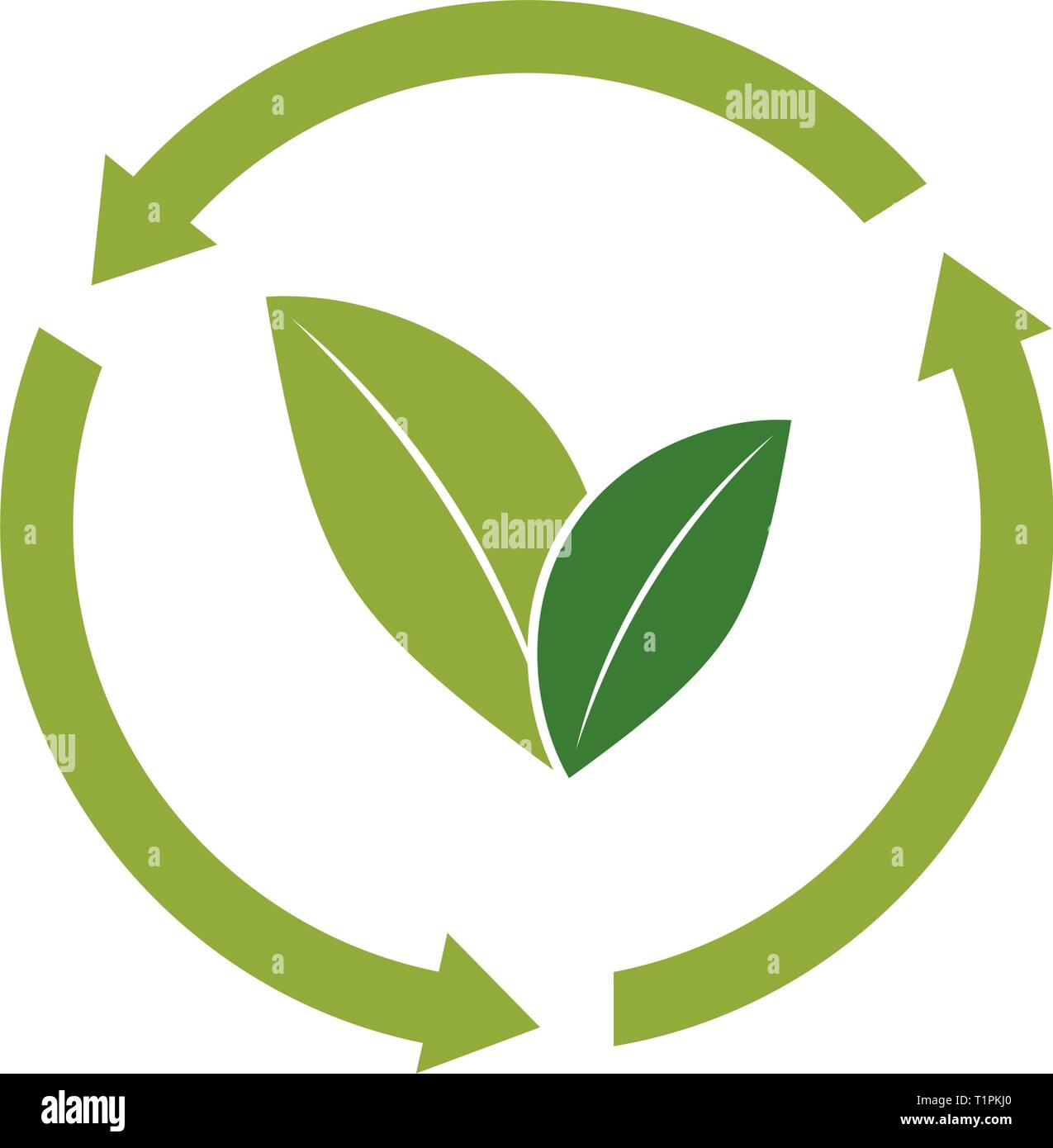 Recycle environment label Stock Vector Image & Art - Alamy