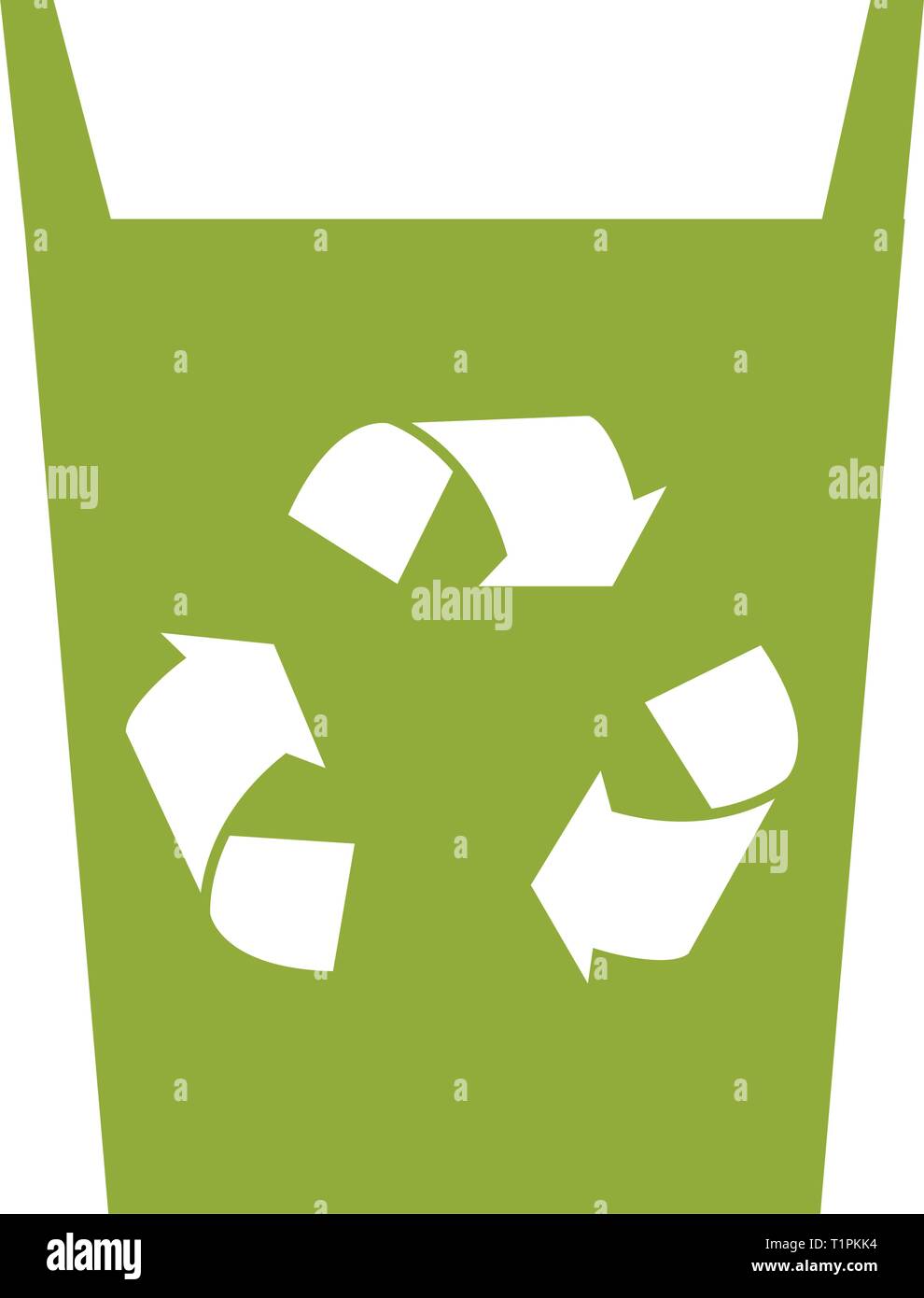 Recycle environment label Stock Vector Image & Art - Alamy