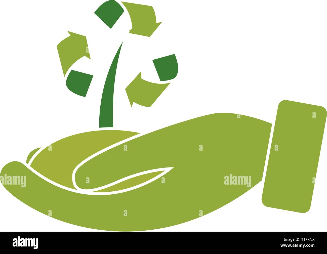 Recycle environment label Stock Vector Image & Art - Alamy