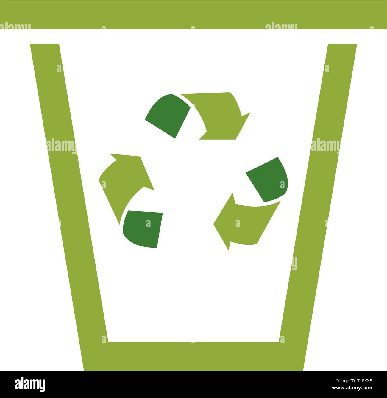 Recycle environment label Stock Vector Image & Art - Alamy