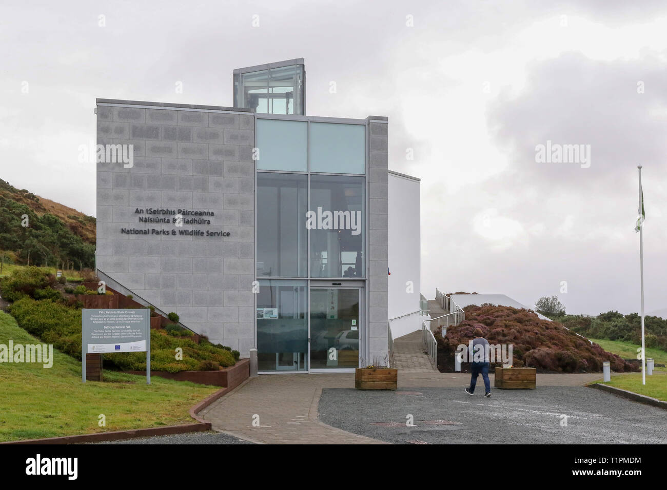 Visitor Centre at a National Park & Wildlife Service park in Ireland ...