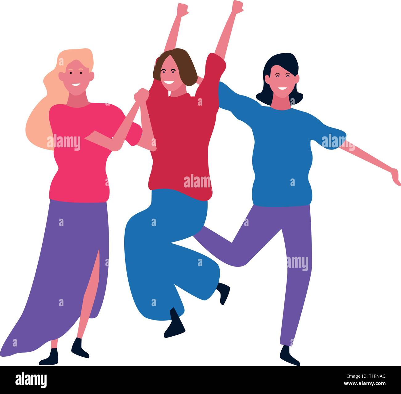 People dancing and having fun Stock Vector Image & Art - Alamy