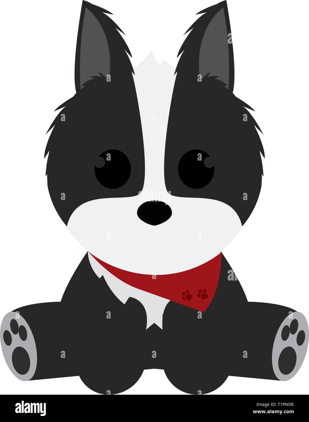 Abstract cute dog Stock Vector Image & Art - Alamy