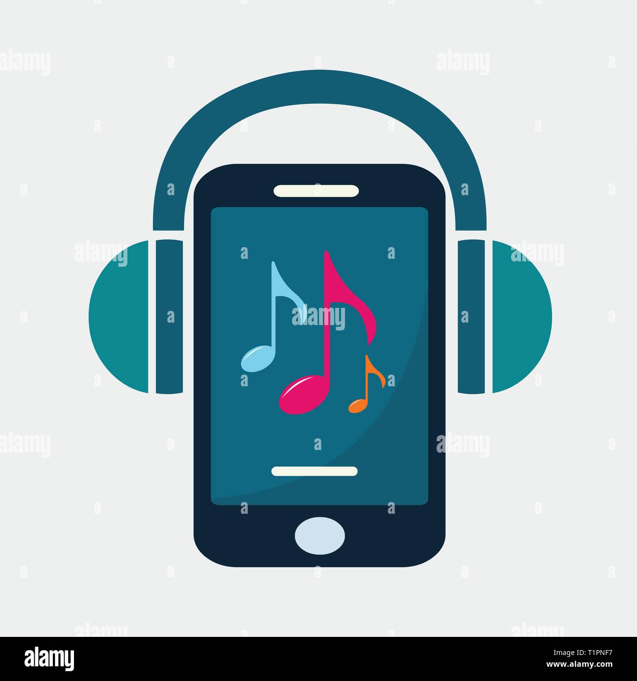 Play smart phone Stock Vector Images - Alamy