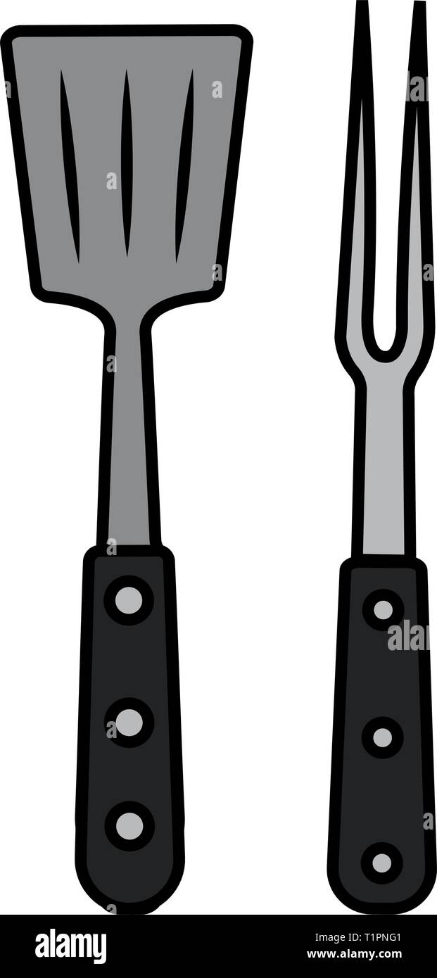 Cartoon barbecue object Stock Vector Image & Art - Alamy