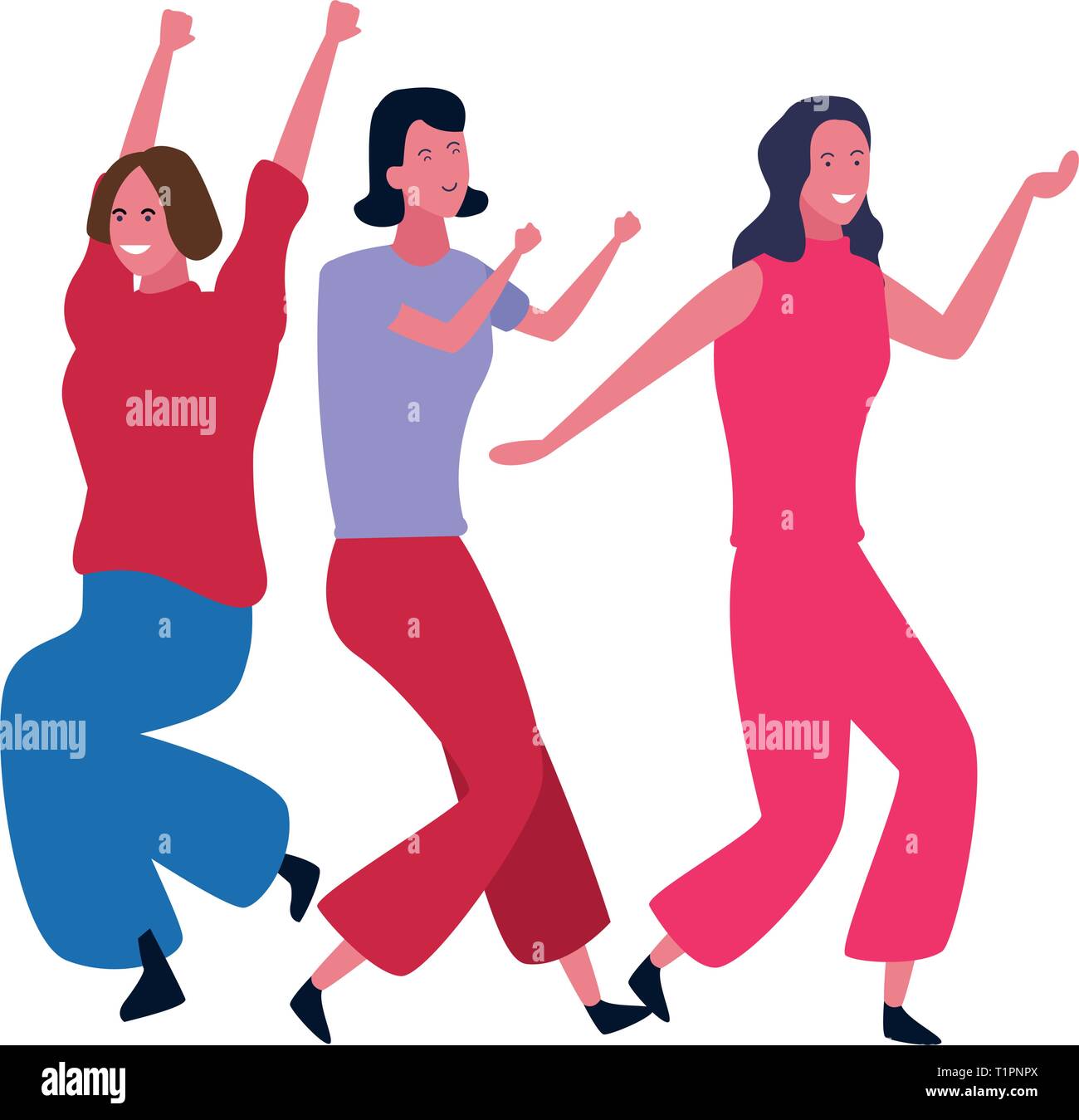 People dancing and having fun Stock Vector Image & Art - Alamy