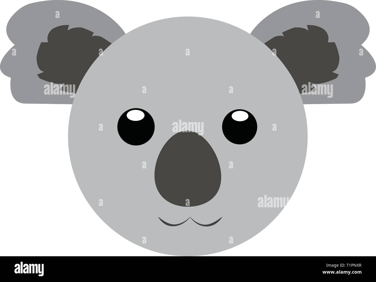 isolated koala face Stock Vector Image & Art - Alamy