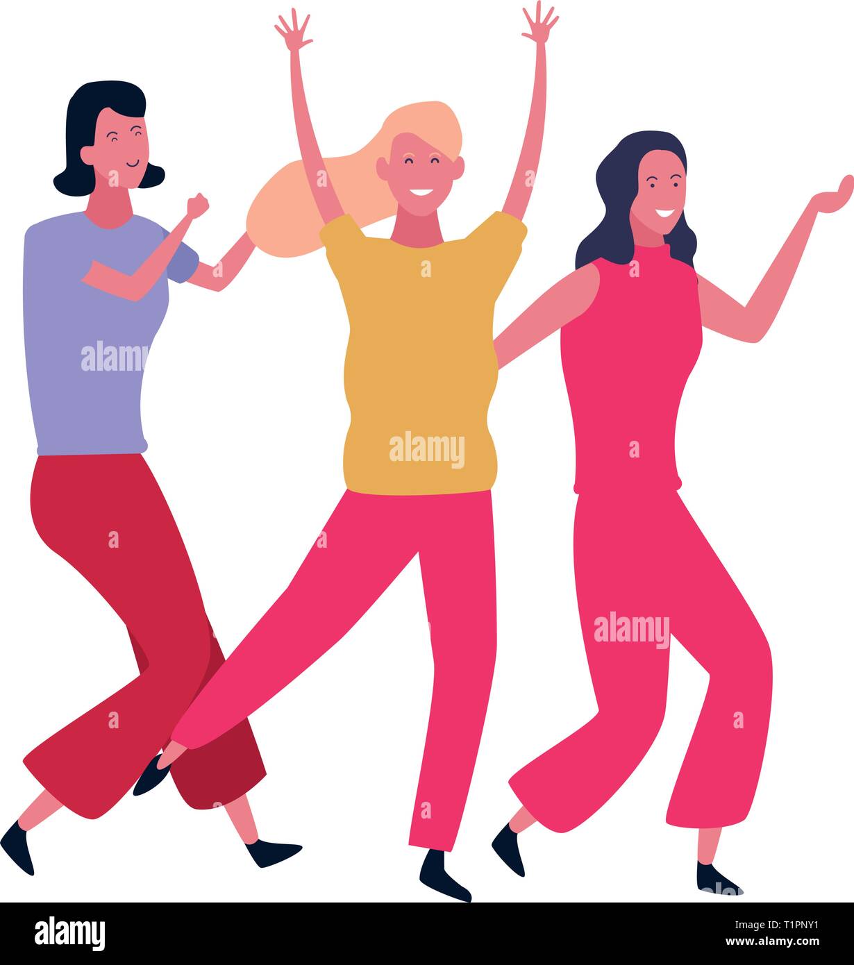 People dancing and having fun Stock Vector Image & Art - Alamy