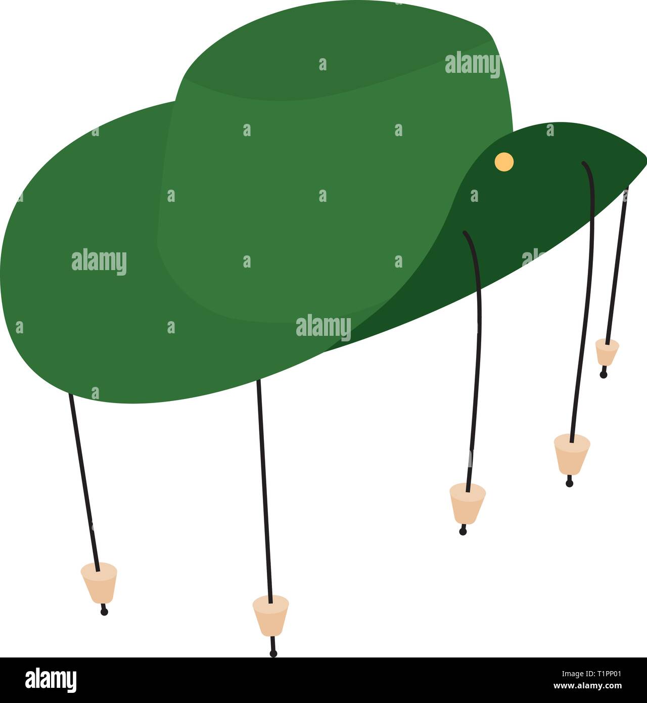 isolated australian hat Stock Vector Image & Art - Alamy