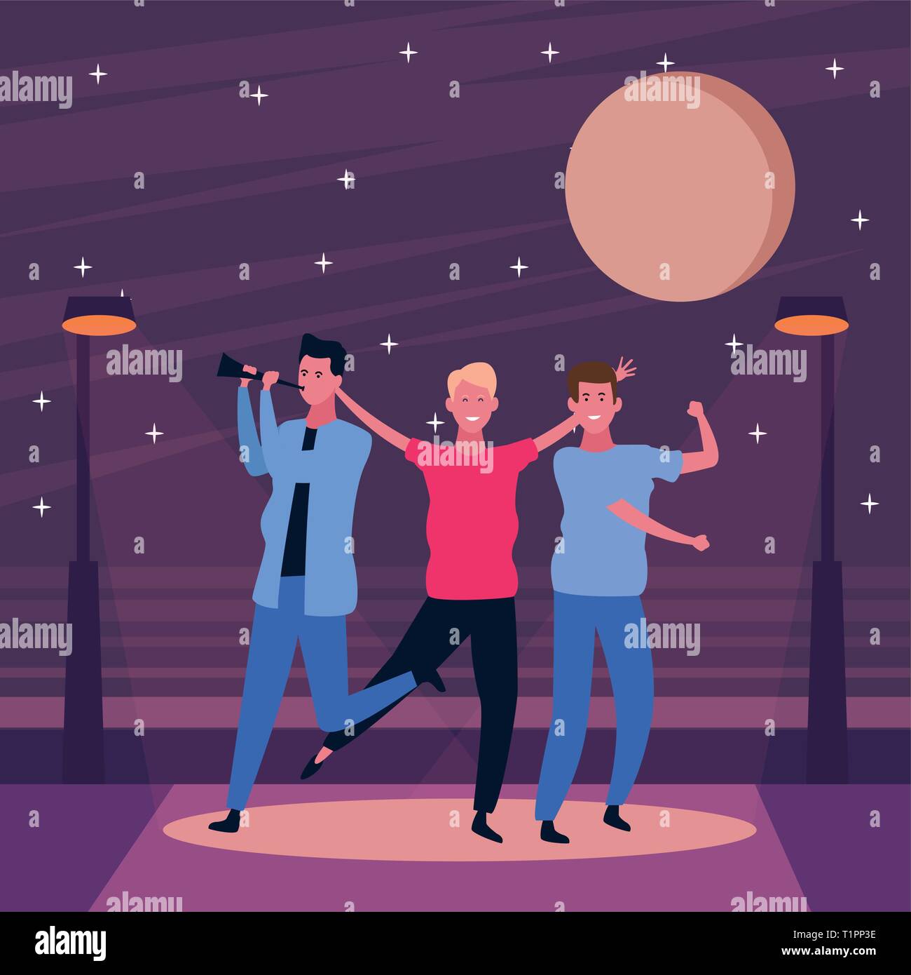 People dancing and having fun Stock Vector Image & Art - Alamy