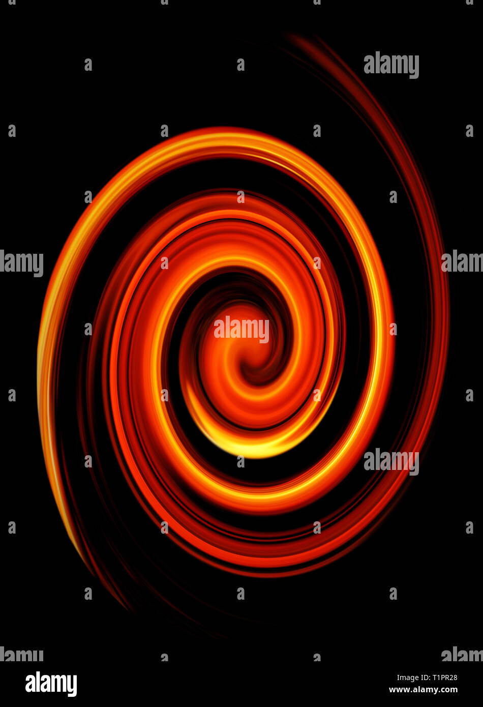 abstract bright twirled fire background Stock Photo - Alamy
