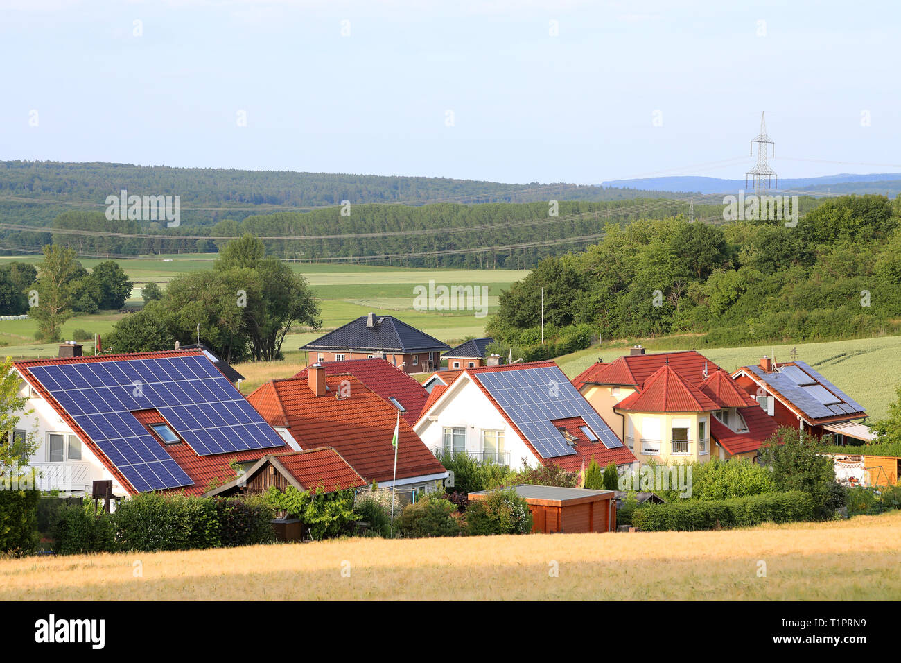 Solar village hi-res stock photography and images - Alamy