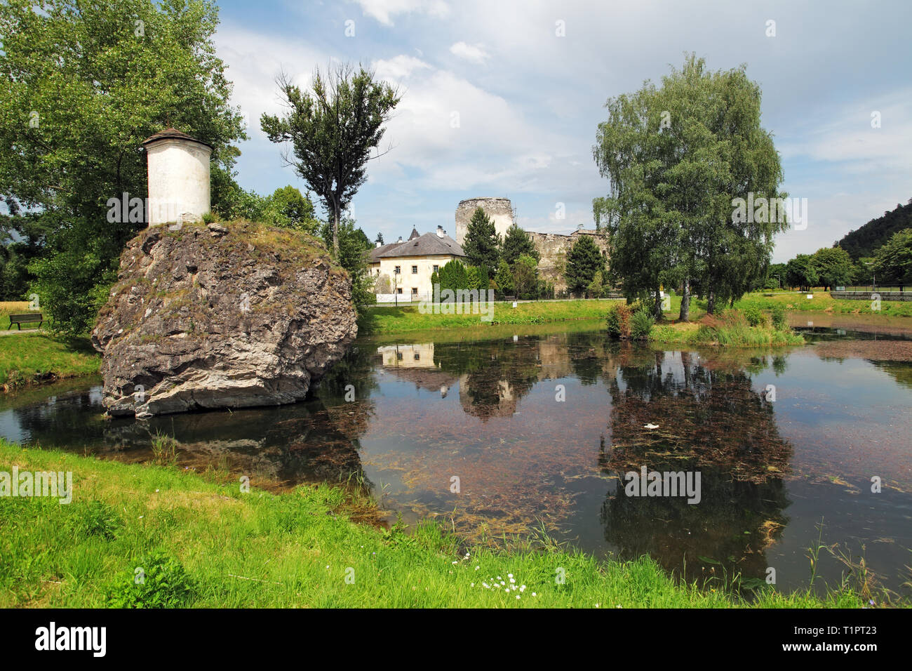 Castle in Liptovsky Hradok, Slovakia Stock Photo - Alamy