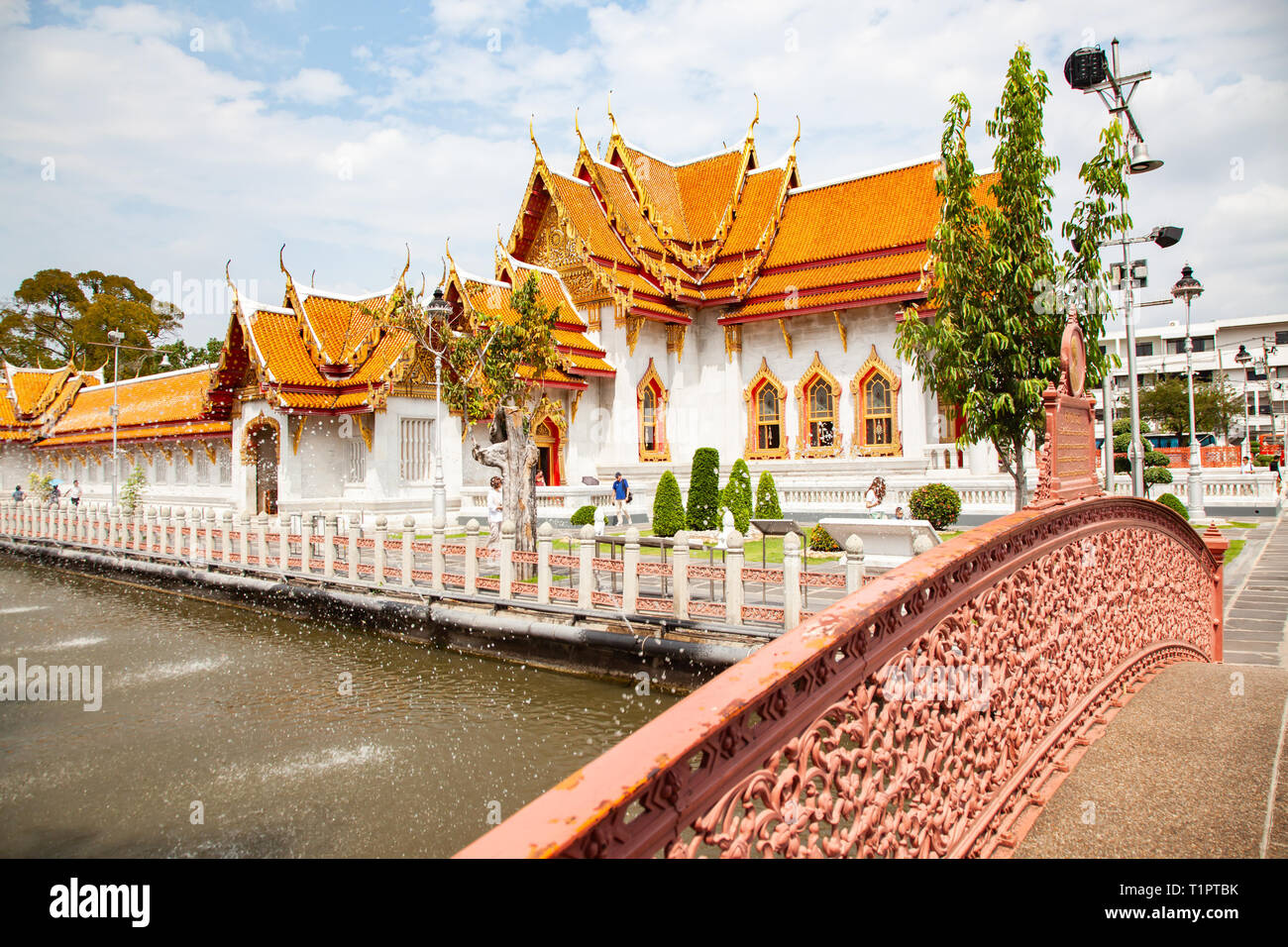 wat Benchamabopit, the Marble temple, Bangkok, Thailand Stock Photo - Alamy