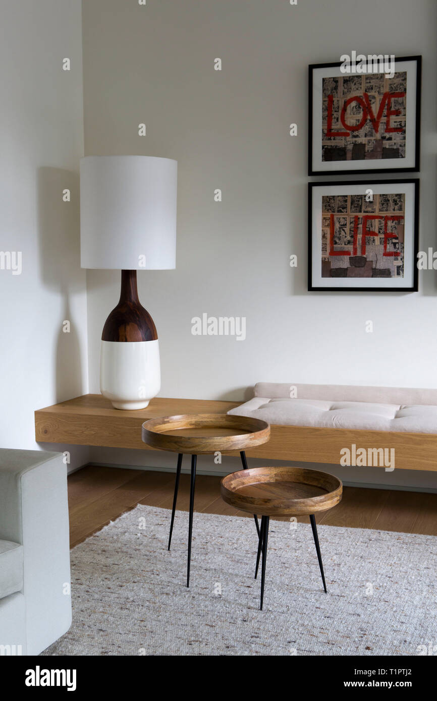 Modern interior design with tables hi-res stock photography and images ...