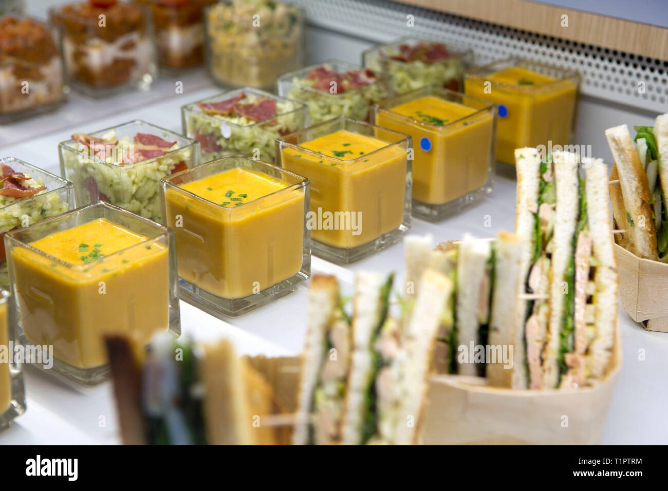 Small portions of food Stock Photo - Alamy